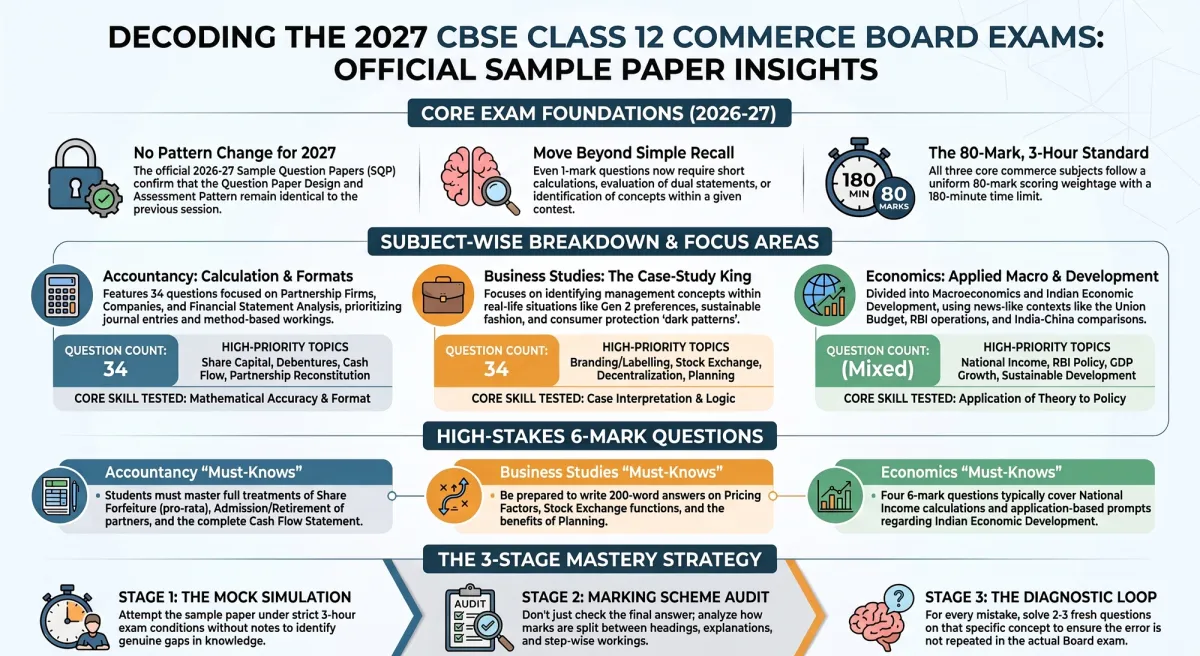 CBSE Class 12 Commerce Sample Papers 2026-27 (2027 Boards): Accountancy ...
